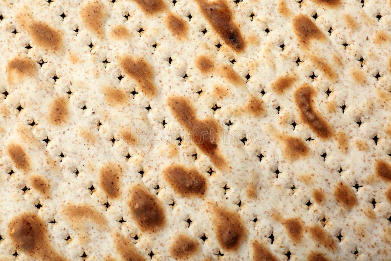 Traditional Matzo As Background. Pesach Passover Celebration Stock ...