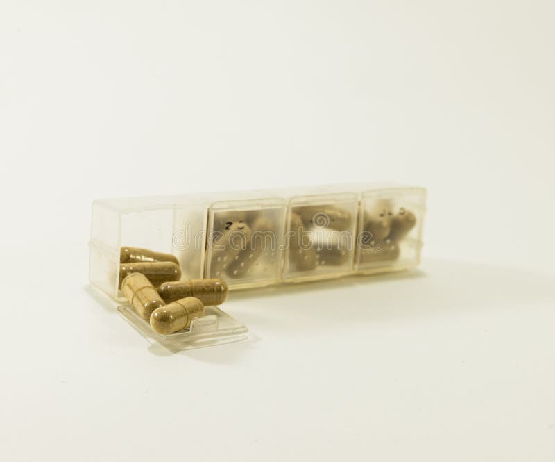 Traditional Medicine Capsules Stock Photo - Image of supplement, living ...