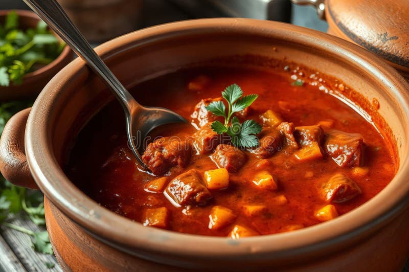 Traditional Mexican Mole Sauce Stock Illustration - Illustration of ...