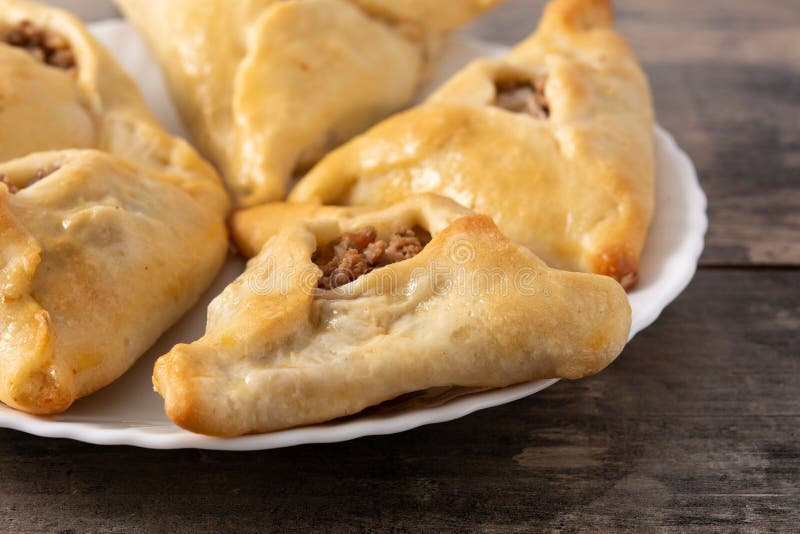 Traditional Middle Eastern Fatayer Stock Image - Image of middle ...