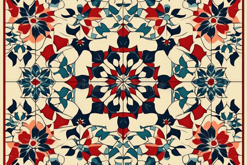 Traditional Middle Eastern Pattern Intricate Artistic Design Theme ...