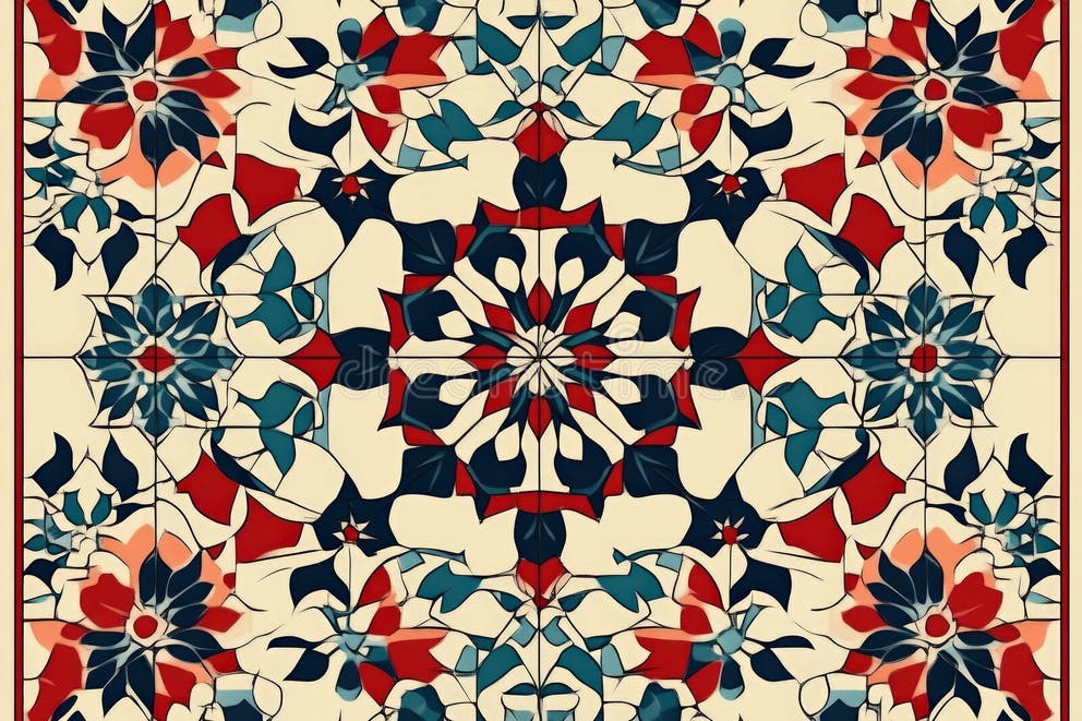 A Traditional Middle Eastern Pattern, Intricate and Artistic, Design ...