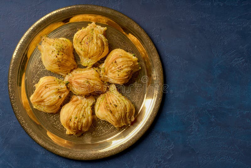 Traditional Middle Eastern Sweets Baklava Stock Image - Image of ...