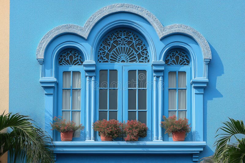 Traditional Middle Eastern Window Intricate Patterns Cultural ...