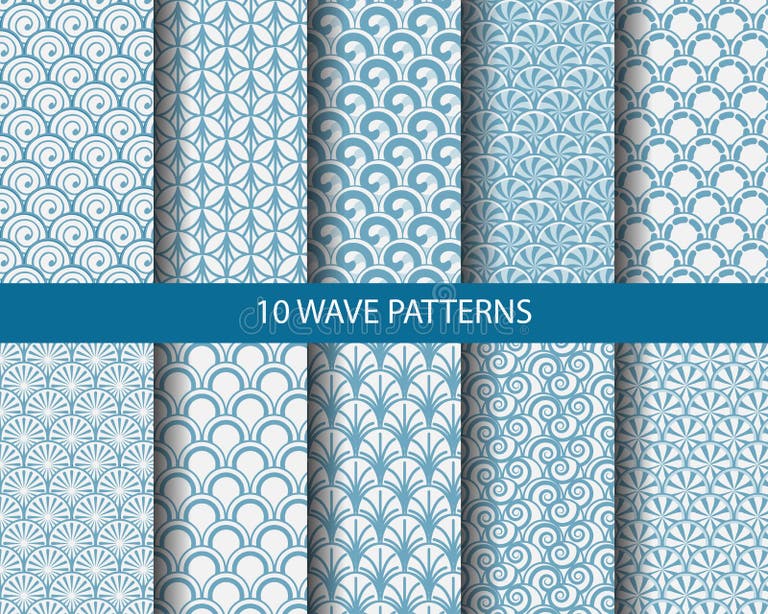 Classic Wave Patterns Stock Illustrations – 2,714 Classic Wave Patterns ...