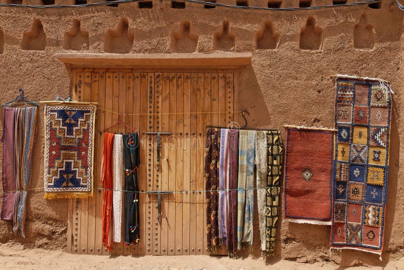 Traditional Moroccan Carpets Stock Photo - Image of culture, raid: 10903126