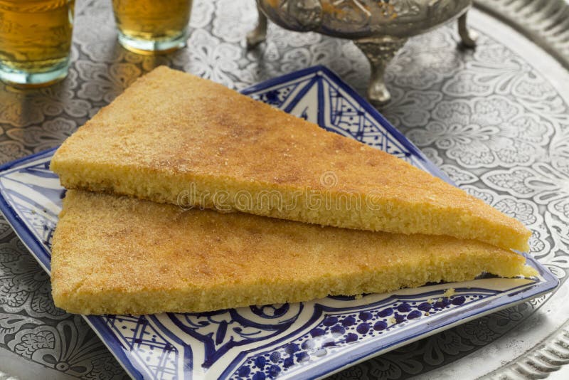 Moroccan Harcha stock photo. Image of studio, flatbread - 26426734
