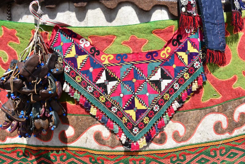 Traditional Motif Design Textile Stock Image - Image of ornament ...