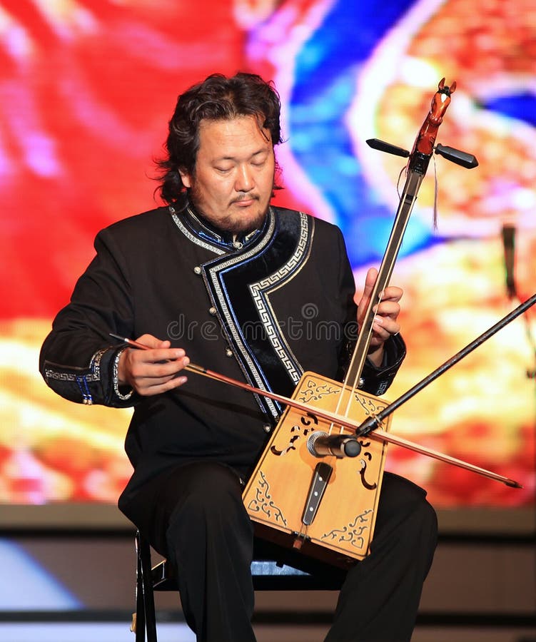Traditional Mongolian Folk Music Concert Editorial Stock Image - Image ...