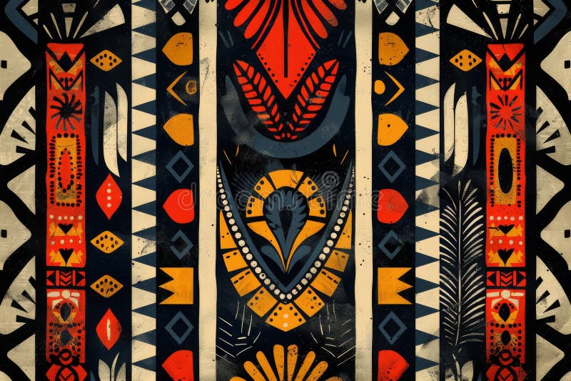 Traditional National Pattern of Fiji Island Stock Photo - Image of ...