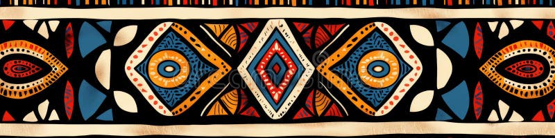 Traditional National Pattern of Papua New Guinea Stock Image - Image of ...