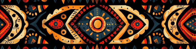 Traditional National Pattern of Papua New Guinea Stock Image - Image of ...