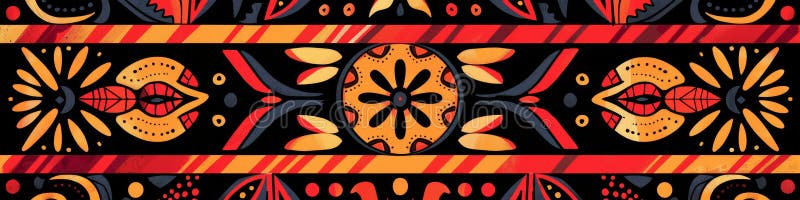 Traditional National Pattern of Papua New Guinea Stock Photo - Image of ...