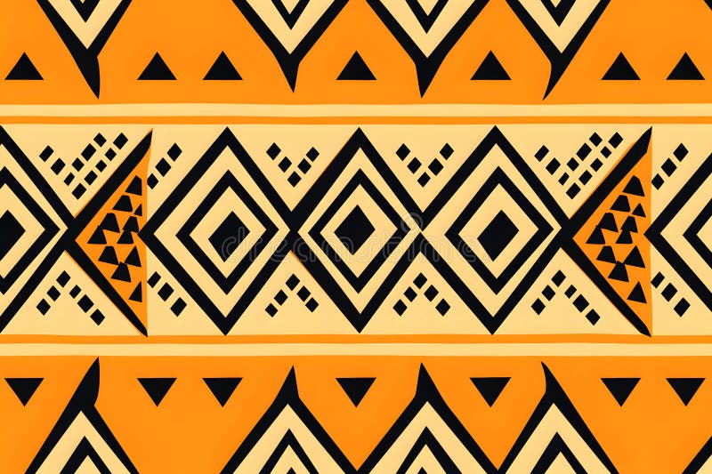 Traditional African Pattern Stock Image - Image of west, handmade ...