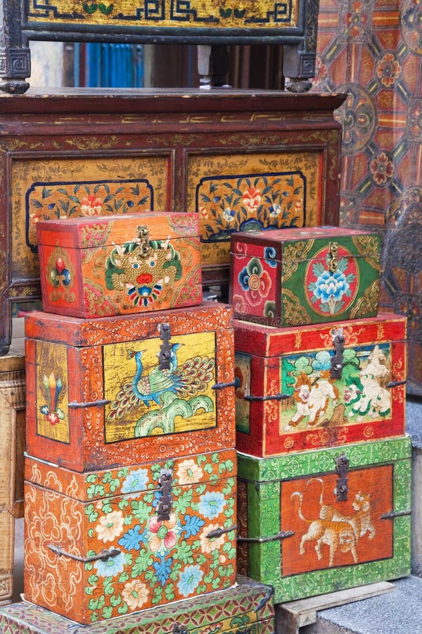 Traditional Nepalese Wooden Kitchen Utensils Stock Image - Image of ...