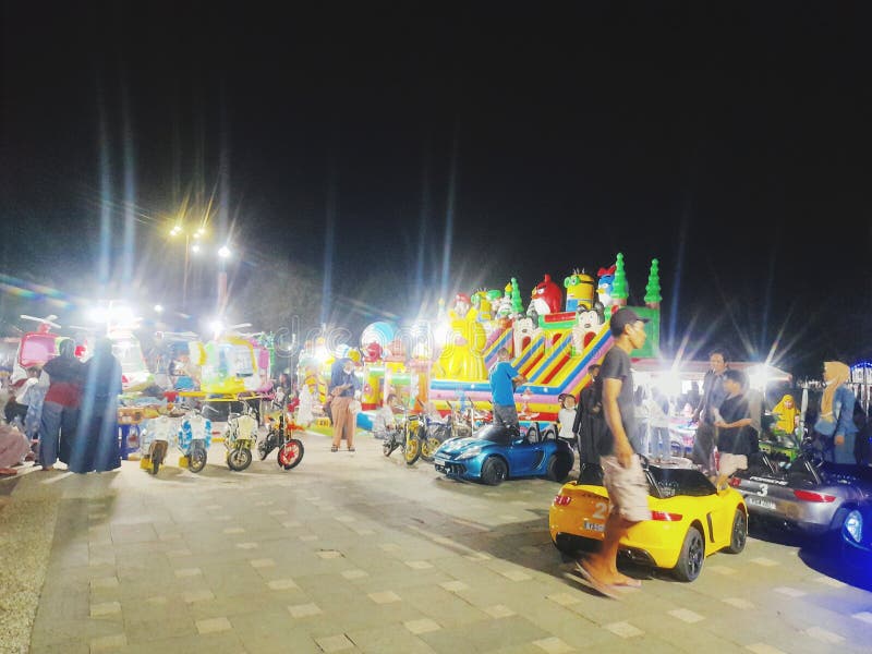 Traditional Night Market Activity Editorial Stock Photo - Image of ...