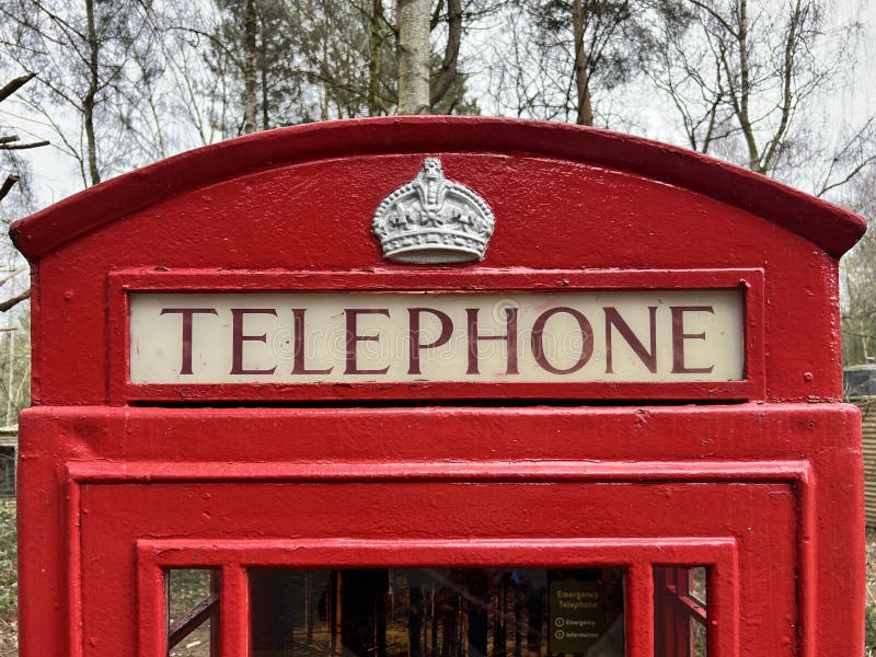 British Red Phone Box stock photo. Image of iconic, icon - 307752420