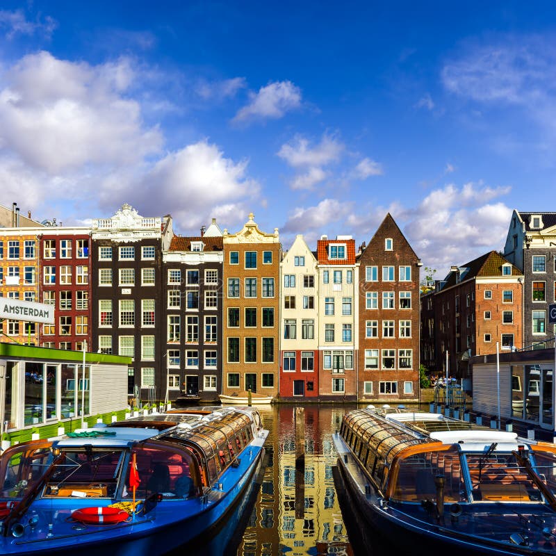 Amsterdam buildings stock photo. Image of historical - 15756214