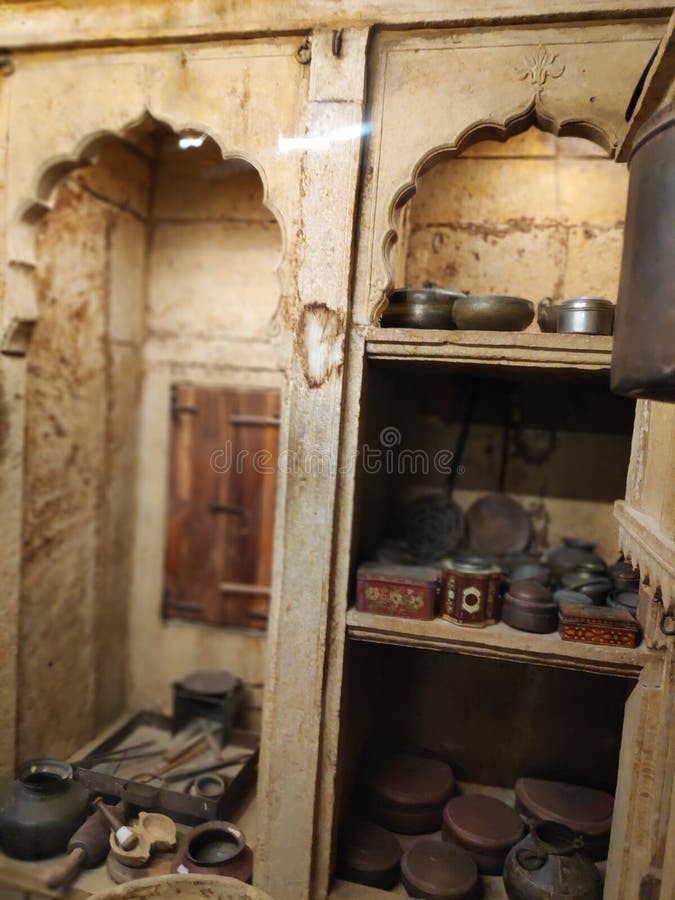 Traditional Old Heavy Utensils for Cooking Stock Image - Image of ...