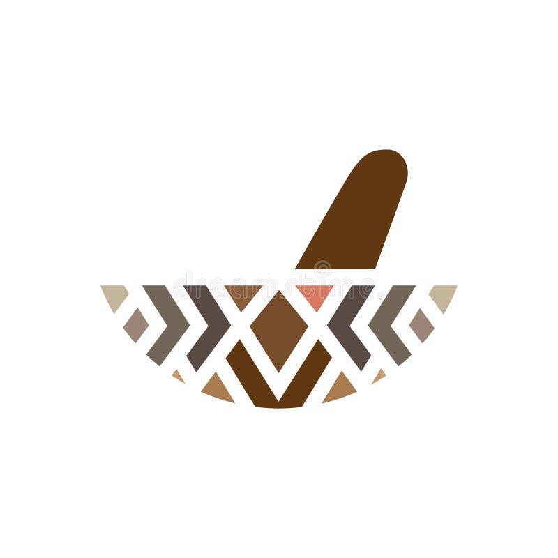 Traditional Old Medical Nature Herbs Logo Design Vector Stock Vector ...