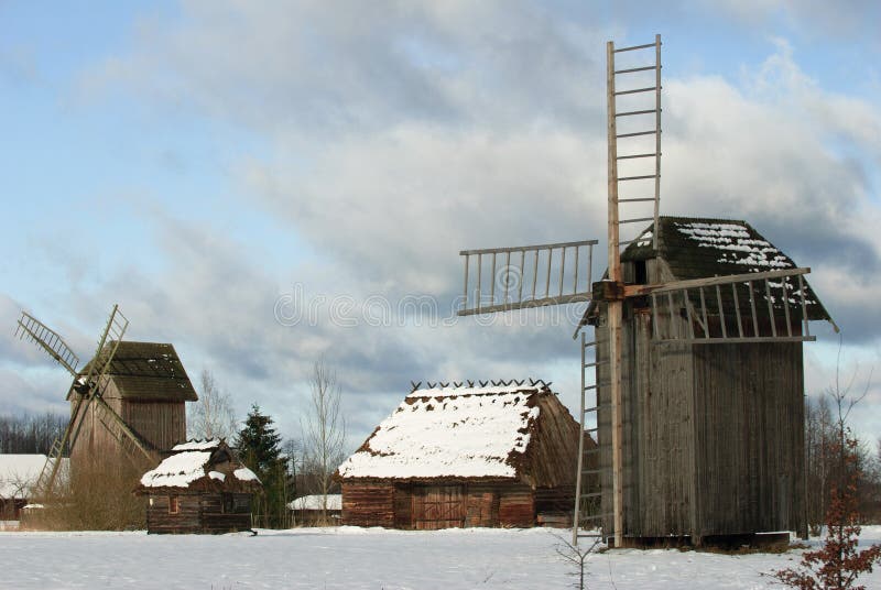 Polish village landscape stock image. Image of garden - 3436343