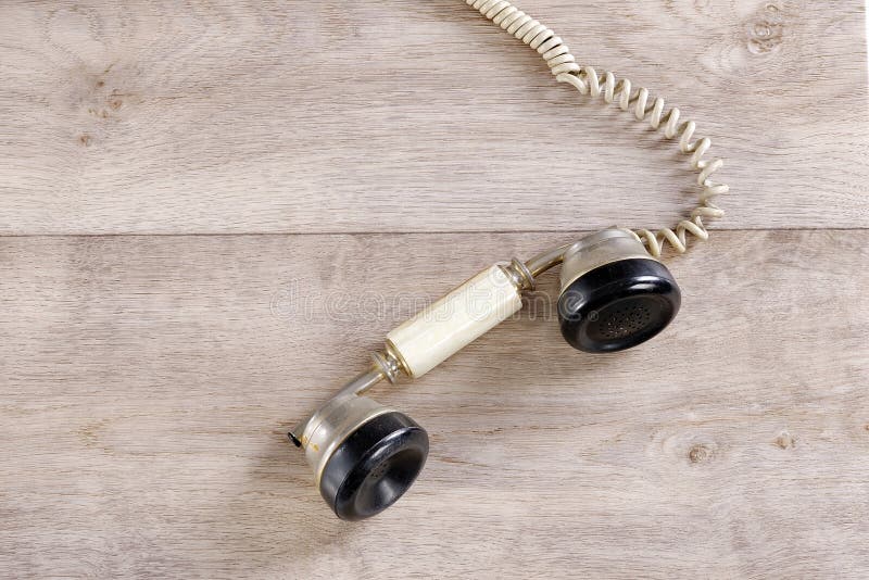 Traditional Old Telephone Receiver Stock Image - Image of traditional ...