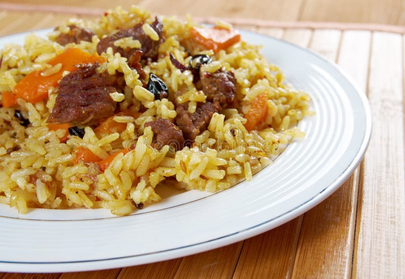 Arabic rice stock photo. Image of eating, pilaf, kabsa - 32149176