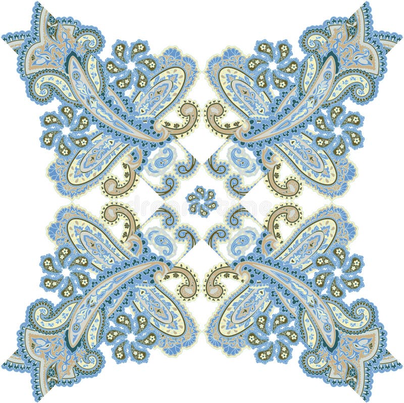 Traditional Ornamental Seamless Background Stock Illustration ...