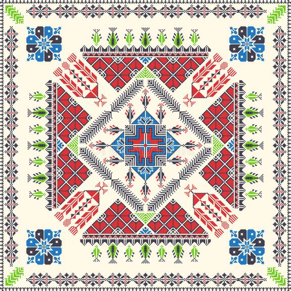 Palestinian Embroidery Stock Illustrations – 1,446 Palestinian ...