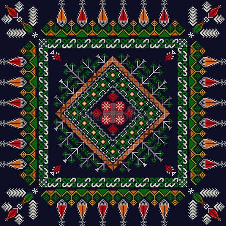 Palestinian Embroidery Pattern Stock Illustrations – 1,427 Palestinian ...