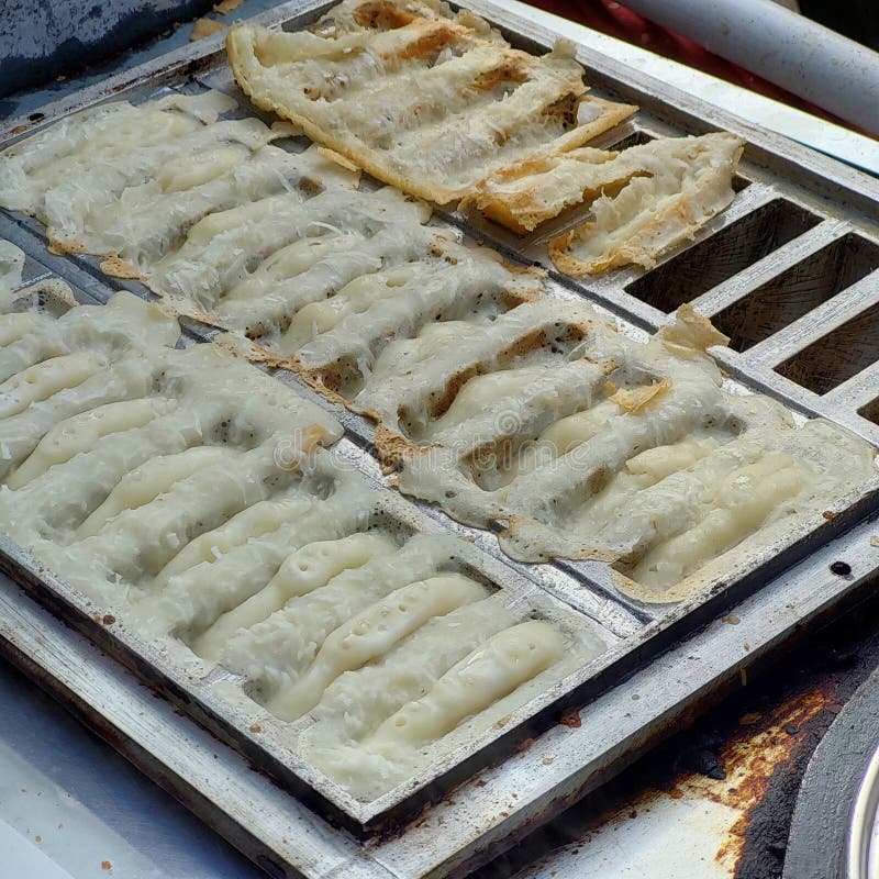 Traditional "pancong" Cake from Java, Indonesia, Which is Made from ...