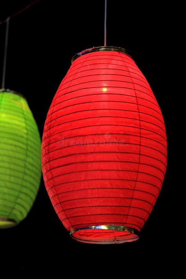 Traditional paper lanterns stock photo. Image of decorative - 53499588