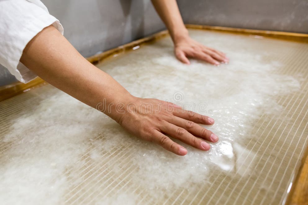 The Traditional Papermaking Stock Photo - Image of making, dried: 36582952