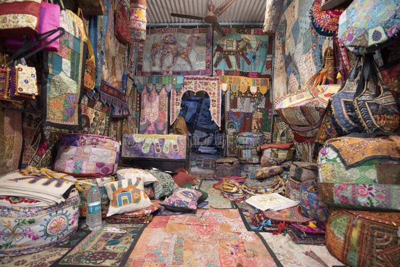 Traditional Patchwork Workshop in Pushkar, Rajashthan, Editorial ...