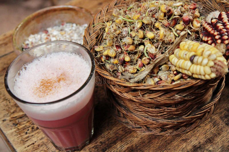 Peruvian corn and chicha stock image. Image of peru, andes - 19356679