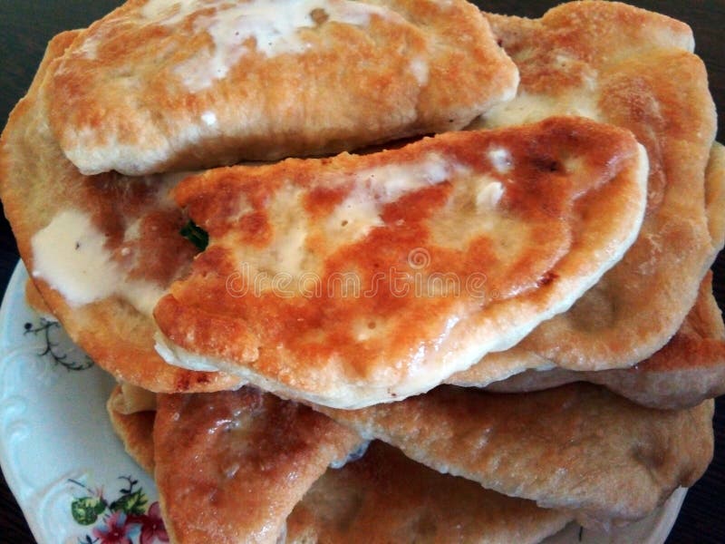Traditional Pie with Cheese from Maramures Stock Photo - Image of food ...
