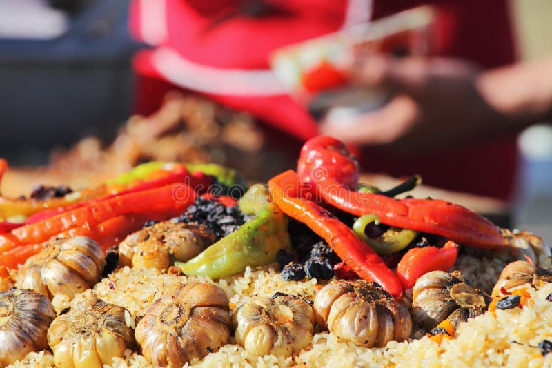 Traditional pilaf stock photo. Image of cauldron, organic - 16051928