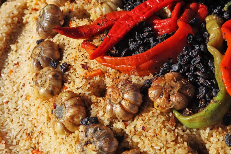 Traditional pilaf stock photo. Image of delicious, lunch - 113506930