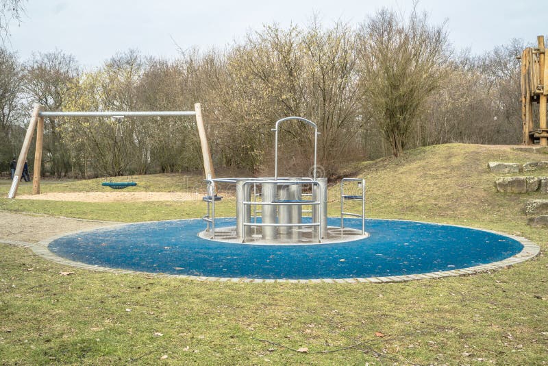 Traditional Playground in a Town Stock Image - Image of beautiful ...