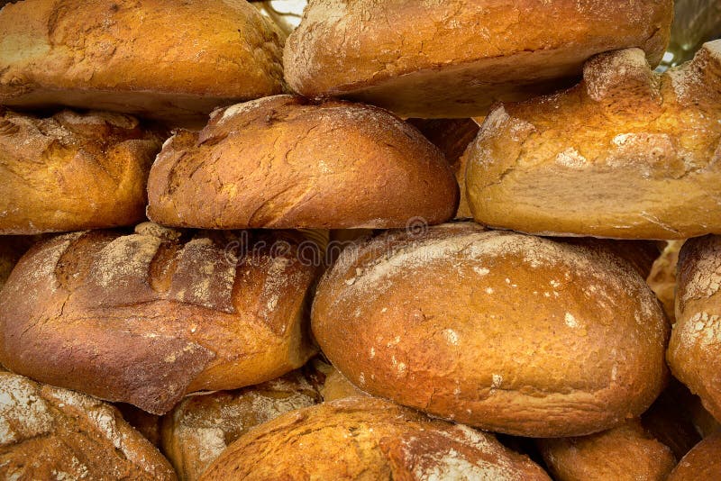 Traditional Polish Bread at the Market Square. Stock Image - Image of ...