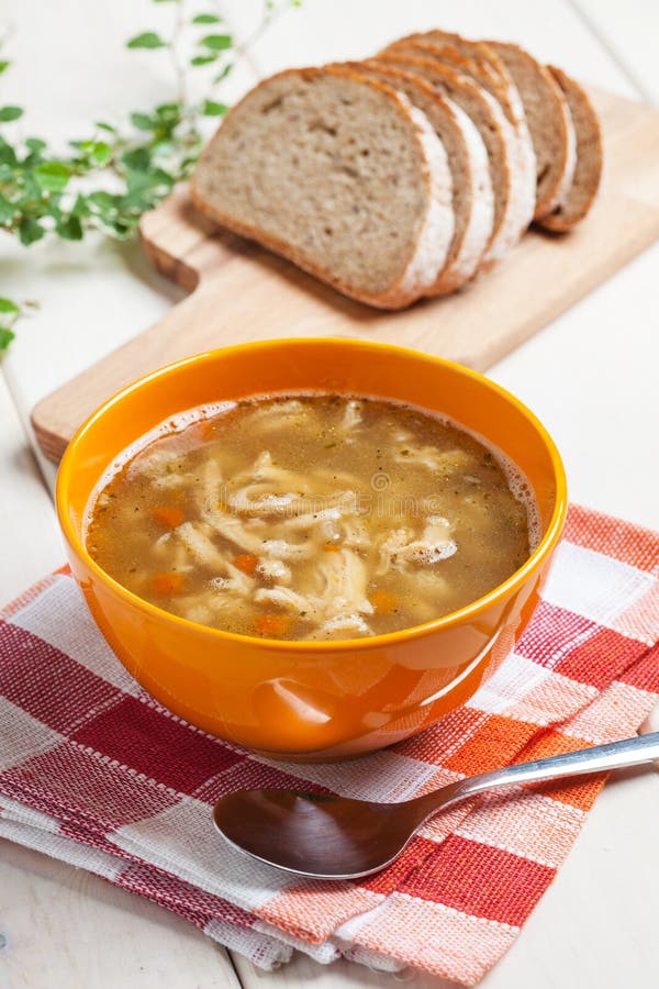Traditional Polish Tripe Soup with Vegetables. Stock Image - Image of ...