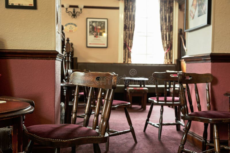 Traditional British Pub Interior Editorial Stock Image - Image of ...