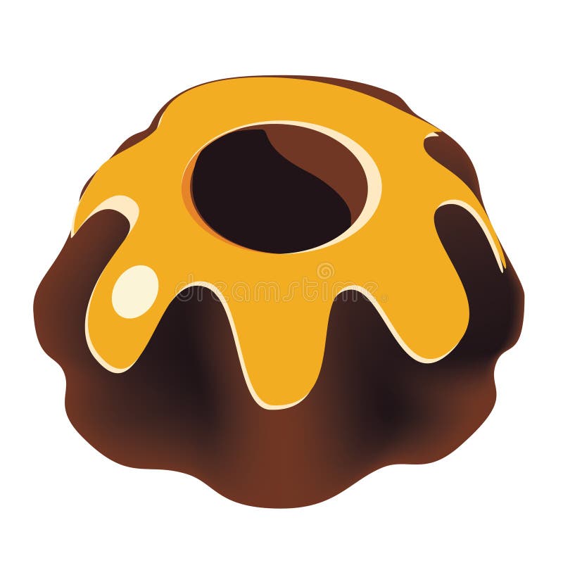 Traditional pudding stock vector. Illustration of cook - 345602771