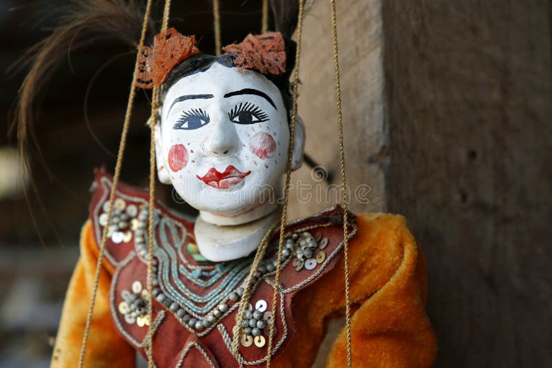 Traditional puppet o stock photo. Image of theater, ancient - 144242610