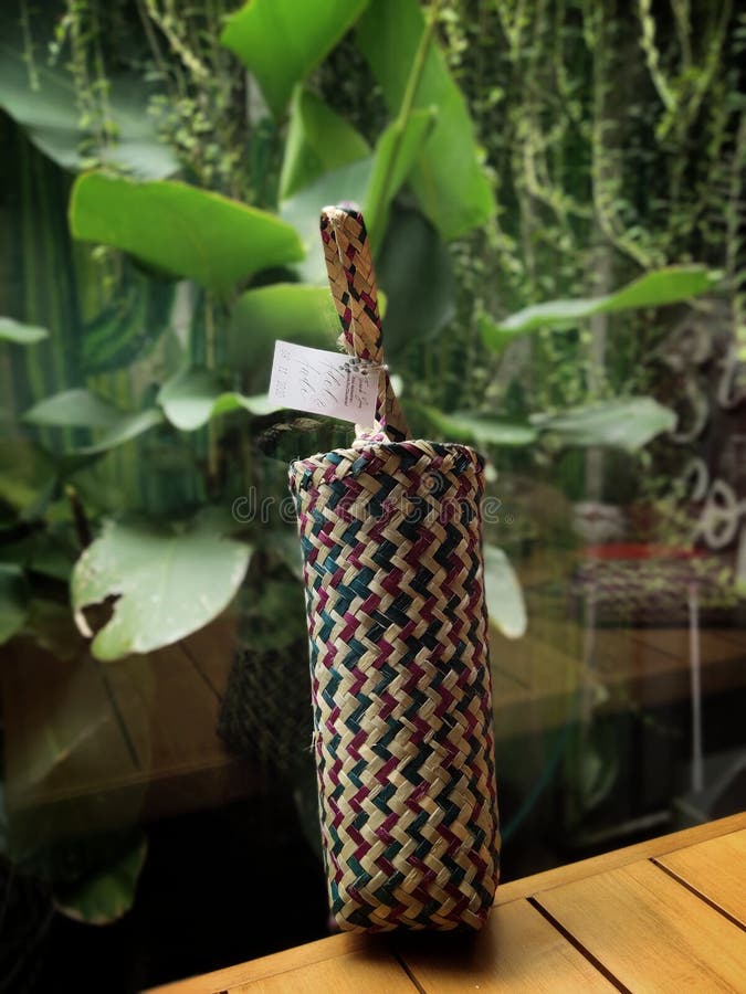 Traditional Purun Bag editorial photography. Image of plant - 203464392