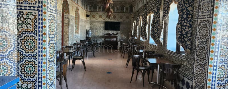 Traditional Restaurant in Morocco Stock Photo - Image of morocco ...