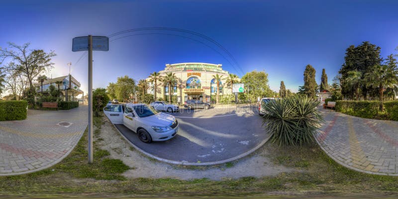 Traditional Restaurant in Sochi Editorial Photo - Image of panorama ...