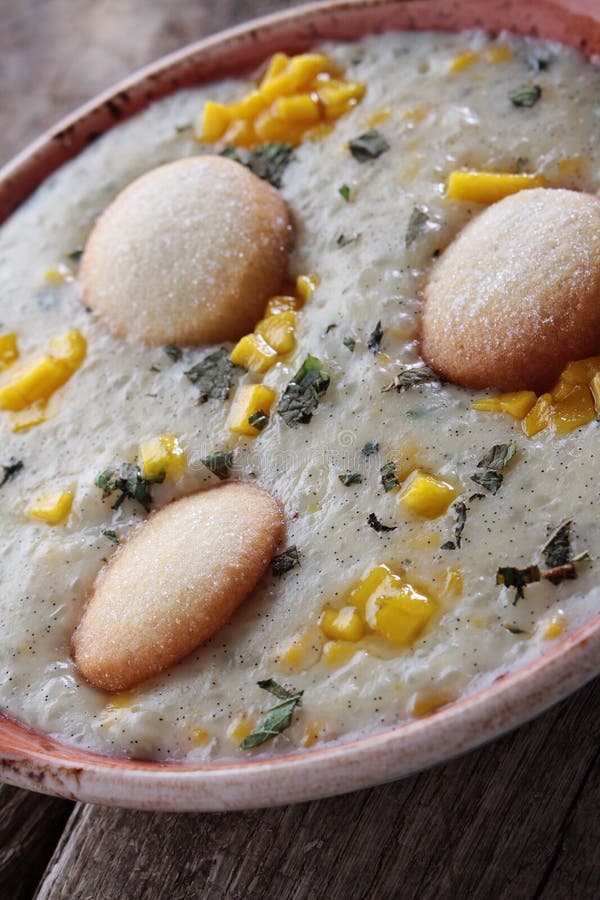 Traditional Rice Pudding Dessert Stock Photo - Image of pudding, rice ...