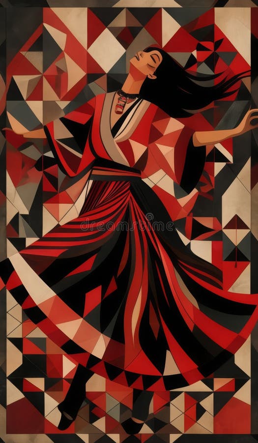 Traditional Romani Art stock illustration. Illustration of culture ...