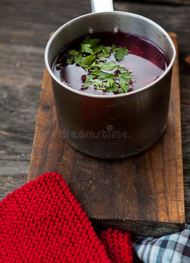 Traditional Romanian borsh stock photo. Image of healthy - 66420036